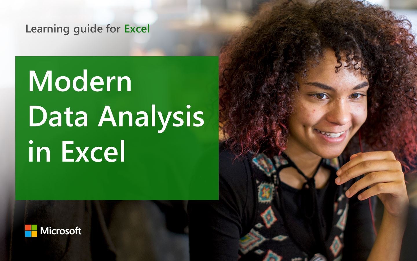 Modern Data Analysis in Excel